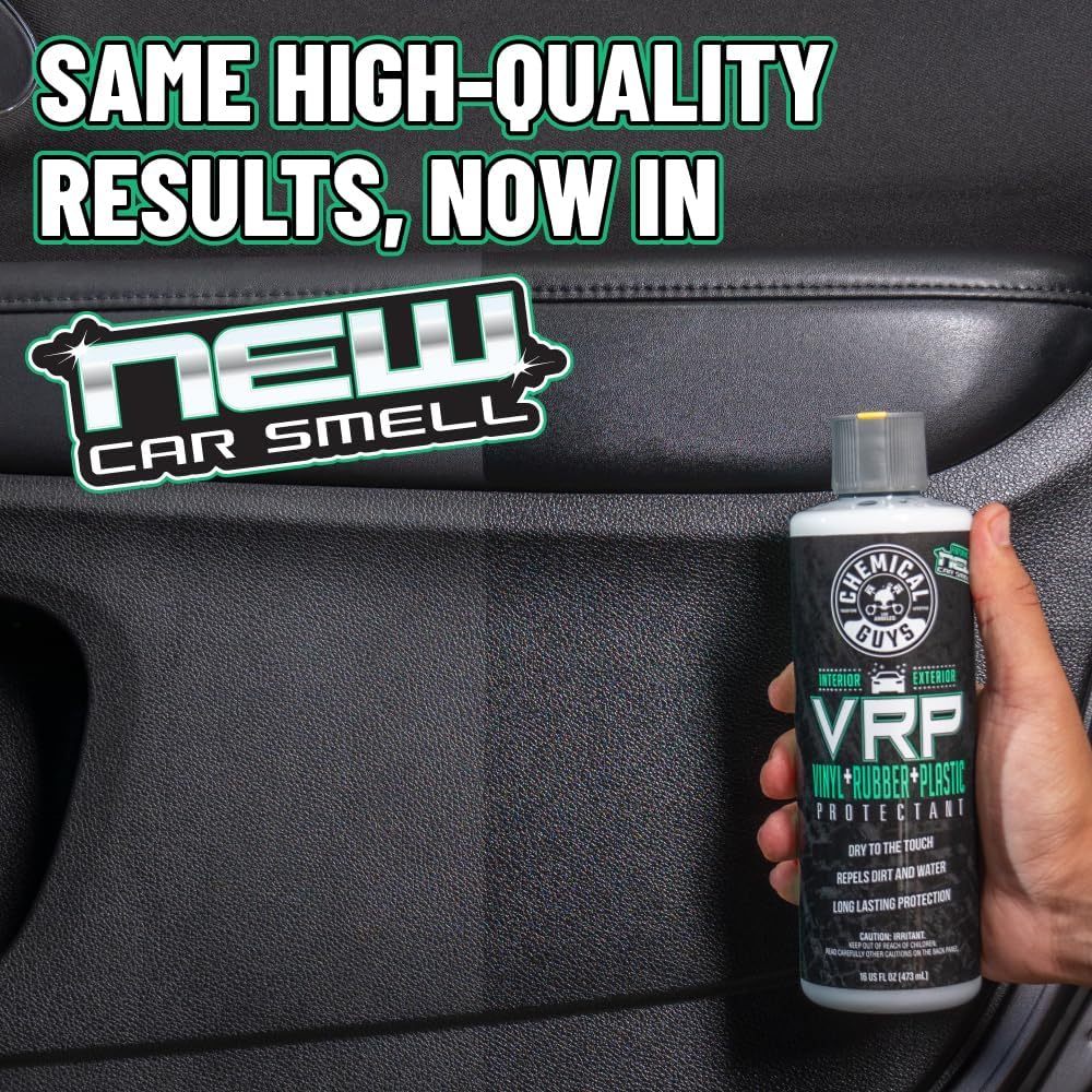 Chemical Guys VRP Vinyl, Rubber, Plastic Shine and Protectant, New Car
