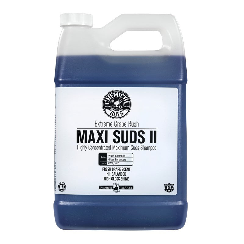 Chemical Guys Maxi Suds II Extreme Grape Rush Super Suds Car Wash ...